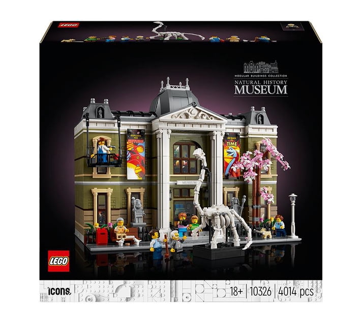 Someone’s in a Makro LEGO® ICONS Natural History Museum Modular ...