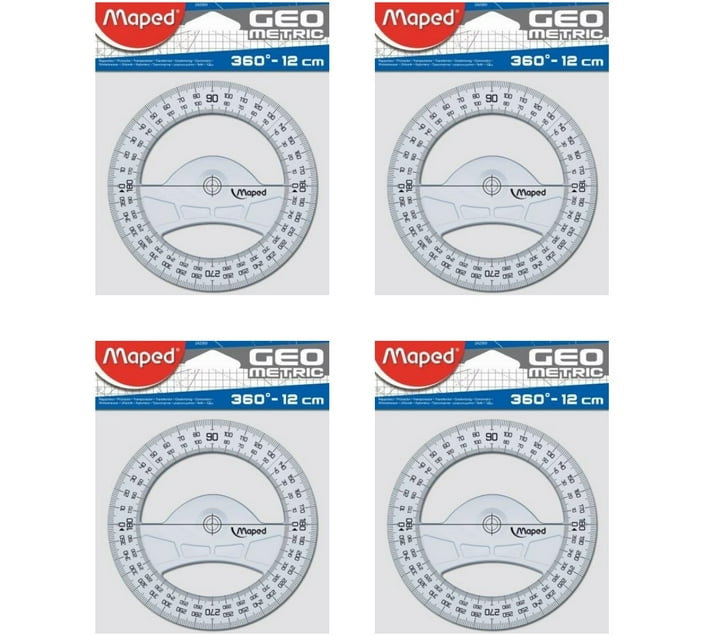 Buy Maped Protractor Geo 12cm 360 Degree School Set () in Bulk | Makro ...