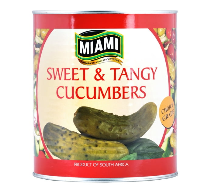 Miami Cucumbers Sweet & Tangy Cucumbers (1 x 2.9kg) | Makro