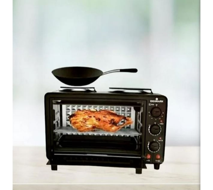 UMLILO LOGISTICS 32-Litre ABC711 Oven Toaster Grill (OTG) (Black) | Makro