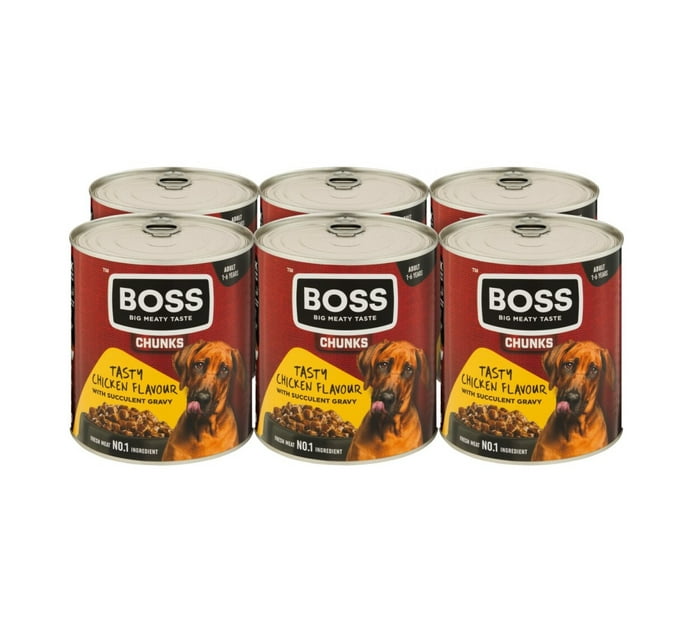 Boss Dog Food Cheeky Chicken (6 x 775g) | Makro
