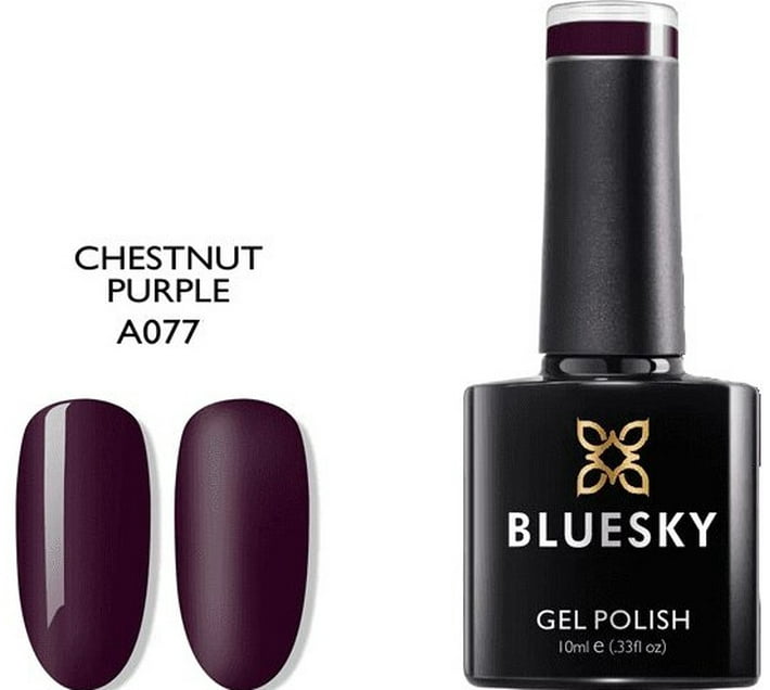 Bluesky Chestnut Purple A077 Gel Nail Polish () | Makro