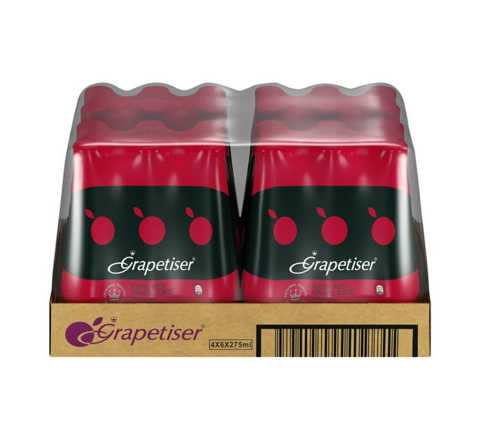 Grapetiser 24 x 275ml Sparkling Fruit Juice | Makro