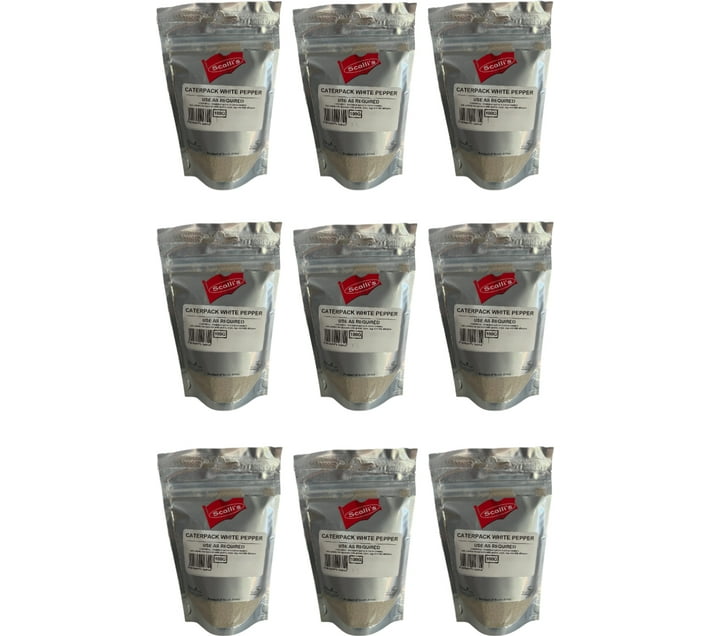 Scalli's CATERPACK WHITE PEPPER (9 x 100 g) | Makro
