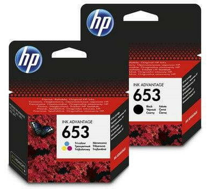 Buy HP 653 Black and Tri Colour Combo Pack Ink Bottle () in Bulk ...