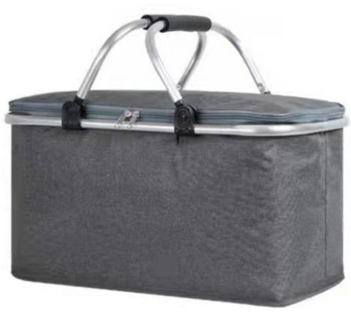 presh Plastic Multipurpose Cooler Bag (grey Collapsible) | Makro