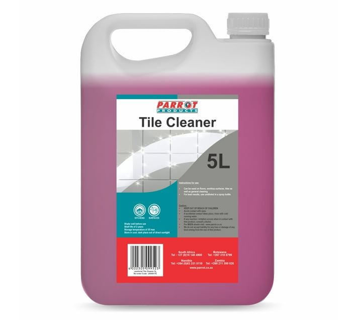 Someone’s in a Makro TILE CLEANER 5L Parrot Products Mood