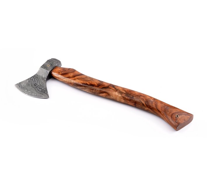 Koch Knives Damascus Hatchet Axe Axe (Brown) | Makro