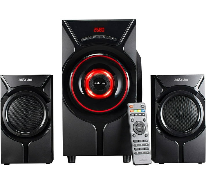 astrum Wired & Wireless Party Speaker Stereo (Black, NA) | Makro