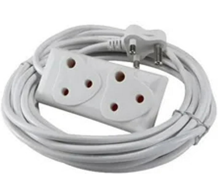 yamato 20m Ext Cord Power Plug (White) | Makro