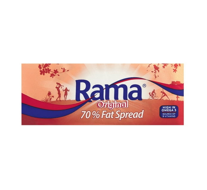 Someone’s in a Makro Rama 70% Fat Spread Original Brick (20 x 250g) Mood