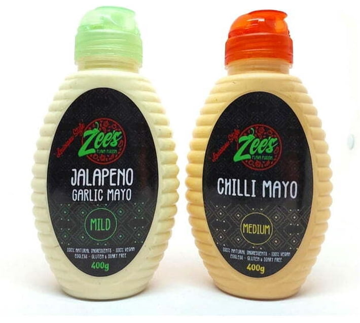 Zees Flava Fusion Mayo Combo Medium & Mild ( 2 x 400g) Mayonnaise (2 x ...