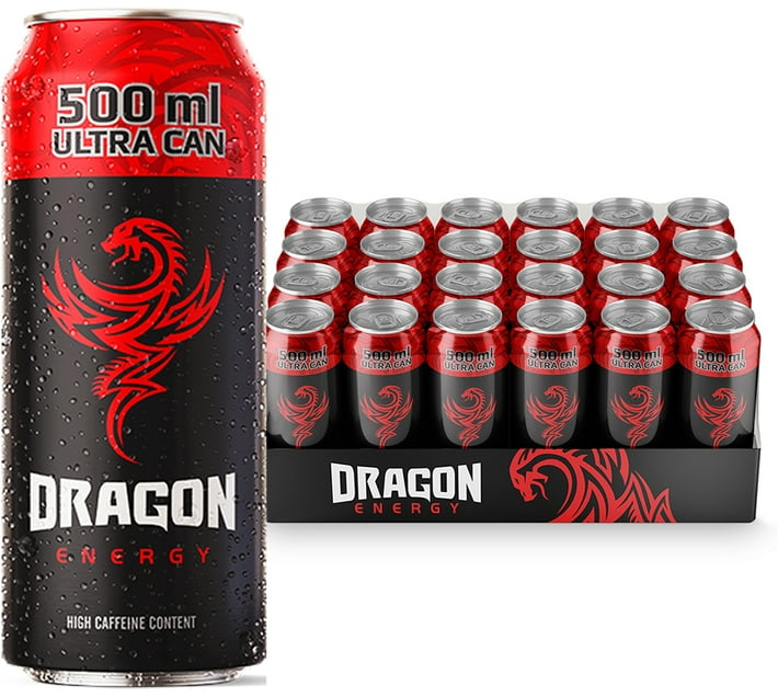 Dragon Energy Drink Energy Drink (Original Flavoured, 24 x 500 ml) | Makro