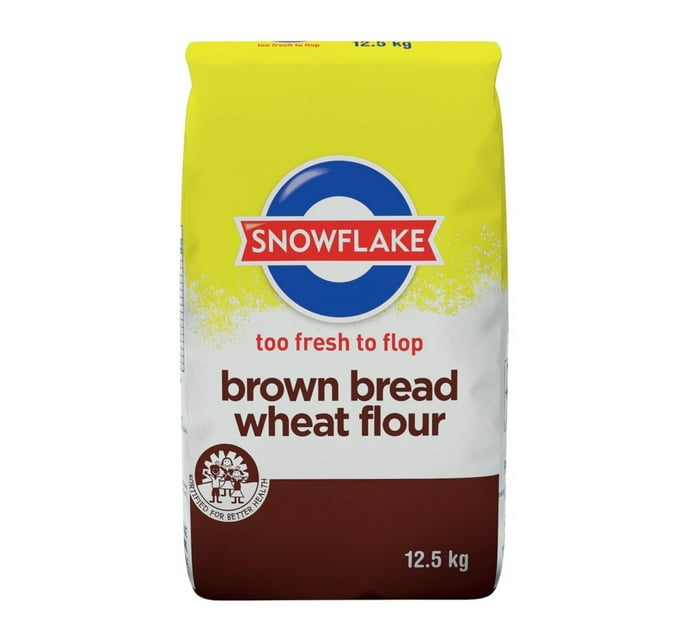 Buy Snowflake Brown Bread Wheat Flour (1 x 12.5kg) in Bulk | Makro Business