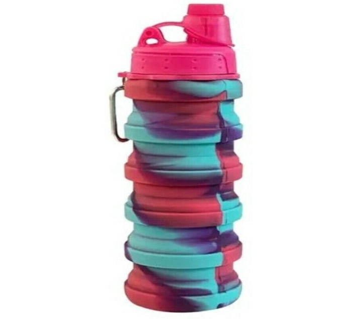 Generic Expandable Water Bottle 500 ml Water Bottle (Set of 1, Purple ...