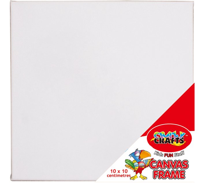 Crazy Crafts Cotton Medium Grain 1 Stretched Canvas Board Acid Free ...