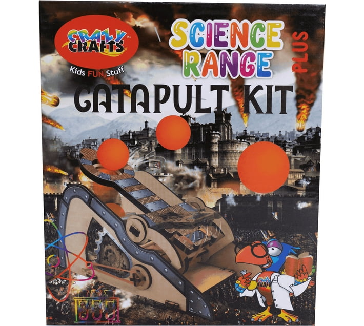 CRAZY CRAFTS Science Range Plus - Catapult Kit Do-it-yourself Kits Art ...
