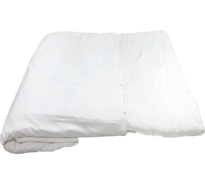 Rey's Fine Linen Three Quarter Cotton Duvet Cover (White) | Makro