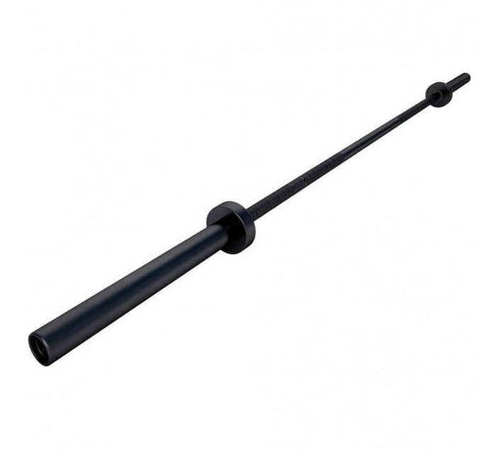 Gorilla Sports Ceramic Olympic Barbell Bar Black ideal for 50mm Weight ...
