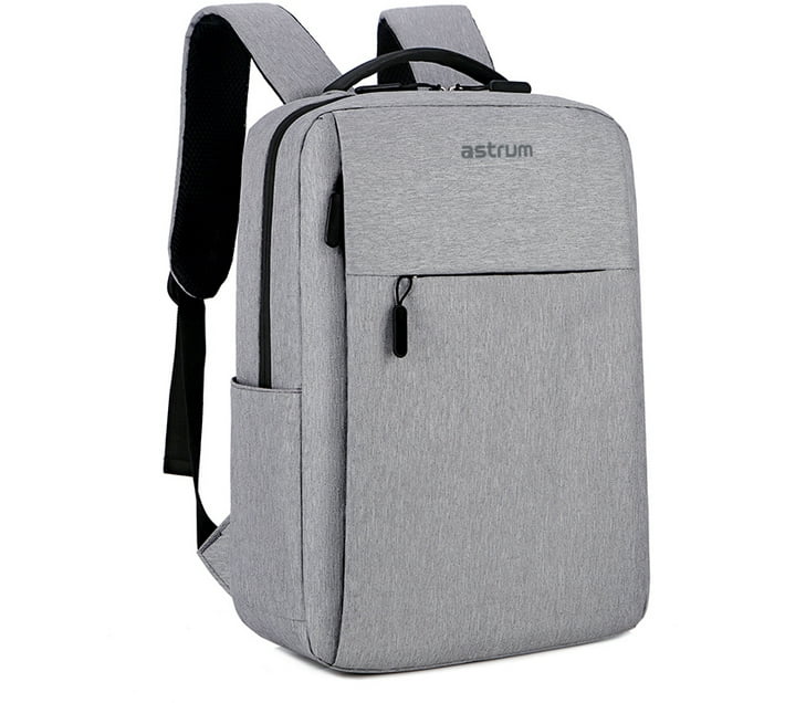 astrum LB200 15 l Laptop Backpack (Grey) | Makro