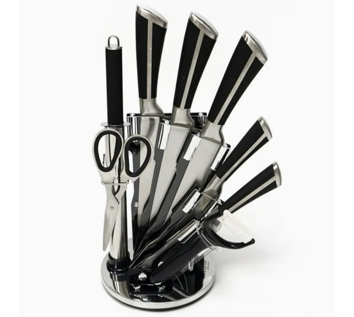 REX M AB-52 Knife set Steel Knife Kitchen Tool Set (Pack of 9) | Makro
