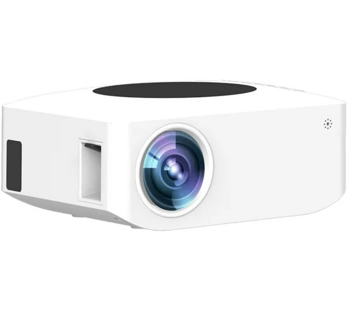 REX M AD-595 Led projector (2500 lm) Portable Projector (White) | Makro
