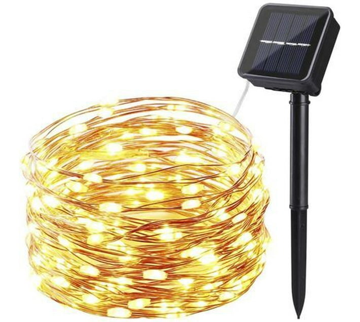 10meter 100 LEDs 10 m Yellow Steady String Rice Lights (Pack of 1) | Makro