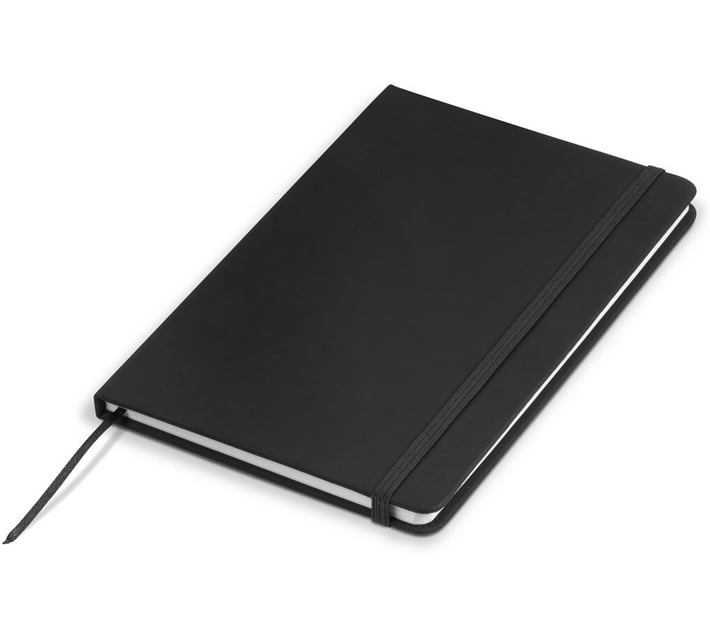 Buy Media Alliance Omega A5 Hard Cover Notebook - Black - pack of 10 A5 ...