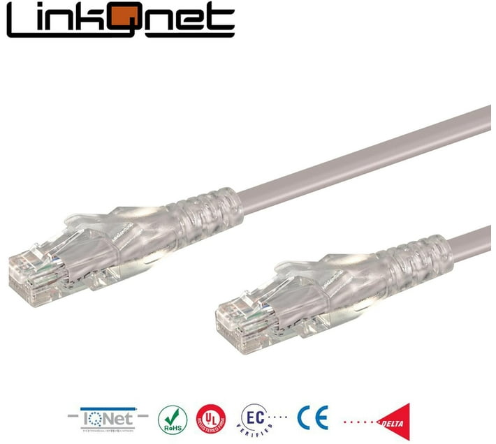 LinkQnet RJ-45 To RJ-45 1 m NET-CAT6-GY-1M-LQ | Makro