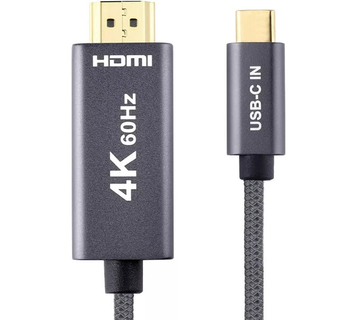 Just Simplified HDMI To Lightning 18 m 4K Ultra Data Cable (Compatible ...
