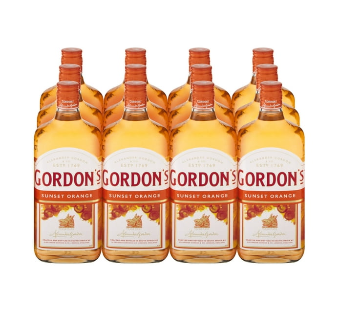 Buy Gordon's Sunset Orange (12 x 750ml) in Bulk | Makro Business
