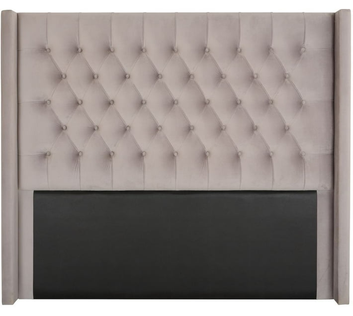 Lifestyle Home Square Shaped Headboard - Queen (Grey) | Makro