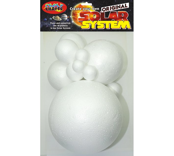CRAZY CRAFTS Solar System Do-it-yourself Kits Art and Craft Kit ...