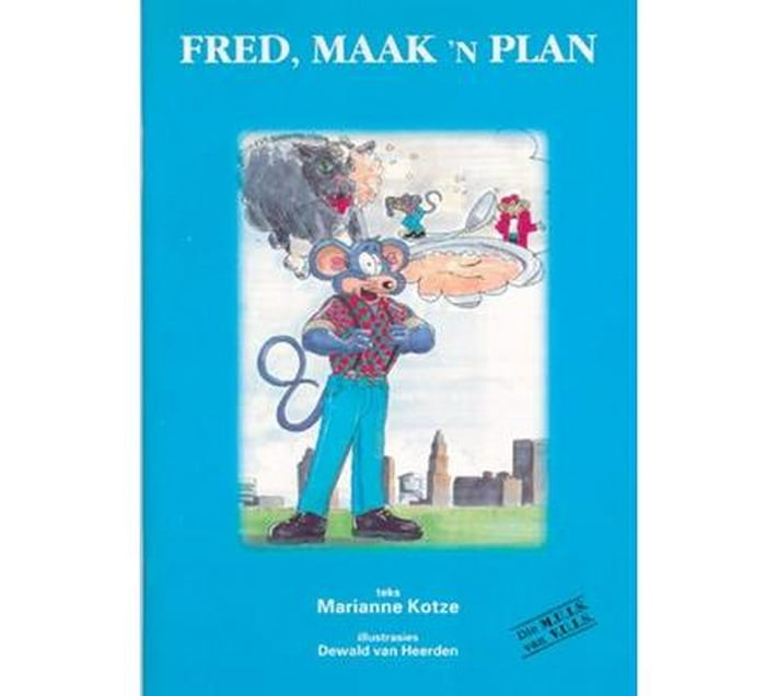 Die muis van vuis Fred : Maak 'n Plan (Foam book) | Makro