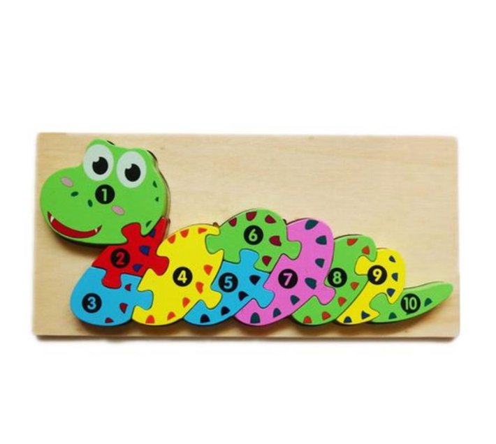 Someone’s in a Makro 3D Educational Toy Jigsaw Wooden Puzzle Block Set ...