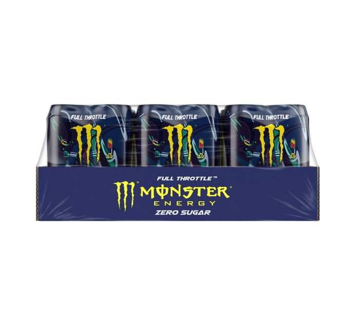 Buy Monster Energy Drink Full Throttle (24 x 500ml) in Bulk | Makro ...