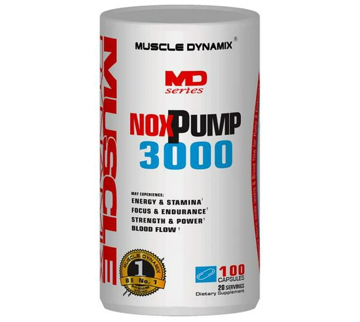 Someone’s in a Makro Pre workout Nox Pump 3000 100 Caps Mood