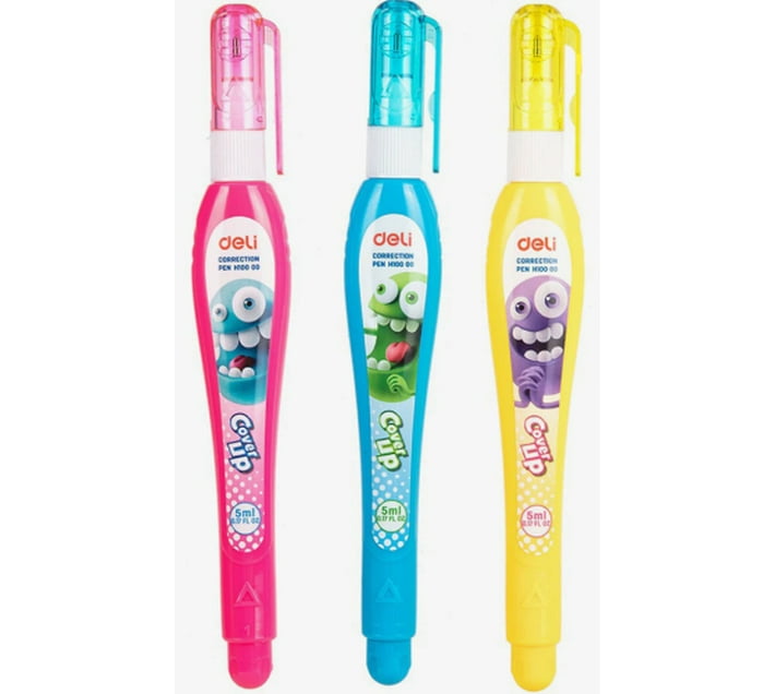 Buy Deli Bumpees Correction Pen (Set of 3, multicolor) in Bulk | Makro ...
