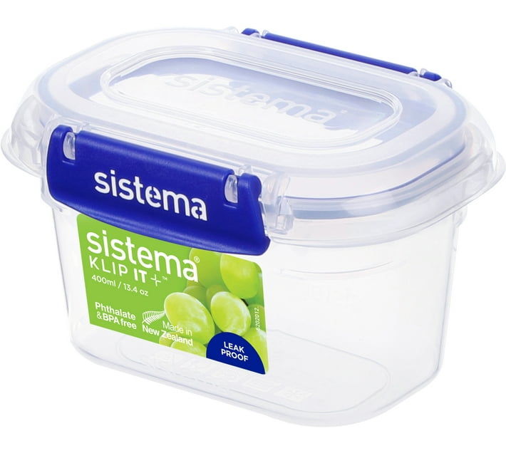 Sistema Plastic Grocery Container - 400 ml (White) | Makro