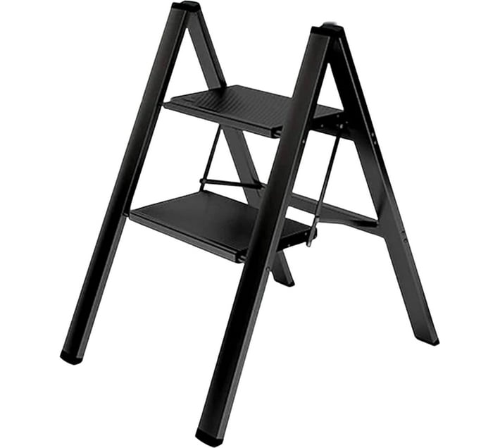 Buy Generic F23-3-3 Two-Step Non-Slip Pedal Aluminium Ladder (With ...