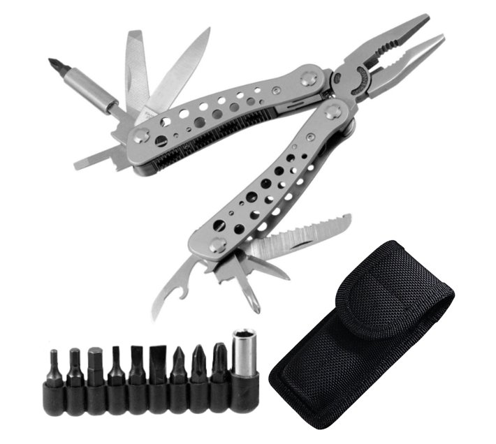 Someone’s in a Makro Auto Gear Stainless Steel Multi Tool with Pouch Mood