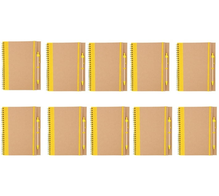 Genesis Tunel A5 Notebook blank (Yellow, Brown) | Makro