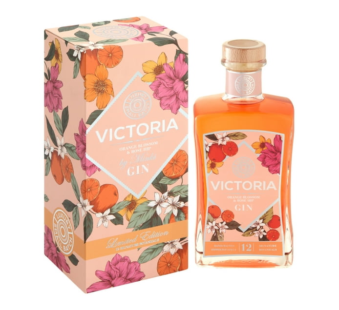 Buy Victoria Sweet Rose And Orange Blossom Gin By Minki (1 x 750 in ...