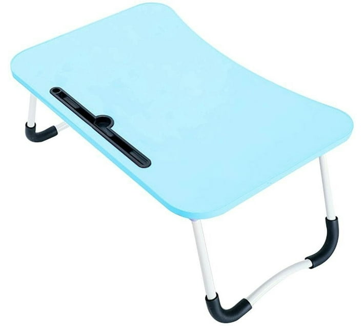 sisa ssa100 Wood Portable Laptop Table (Finish Colour - blue) | Makro