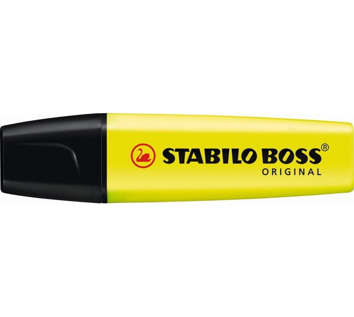 Buy STABILO BOSS Highlighter - Box of 10 (Yellow) in Bulk | Makro Business