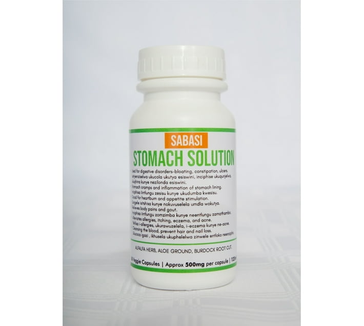 Sabasi Health&Lifestyle Stomach Solution Capsules (1 g) | Makro