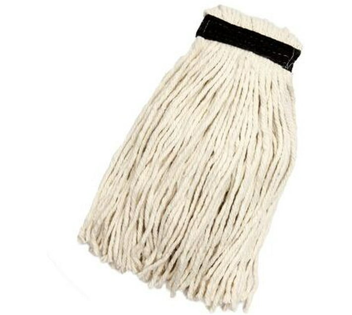 ProMop 400g Fan Mop Head - 38mm Webbing - 5 Pack - Black Home Mop ...