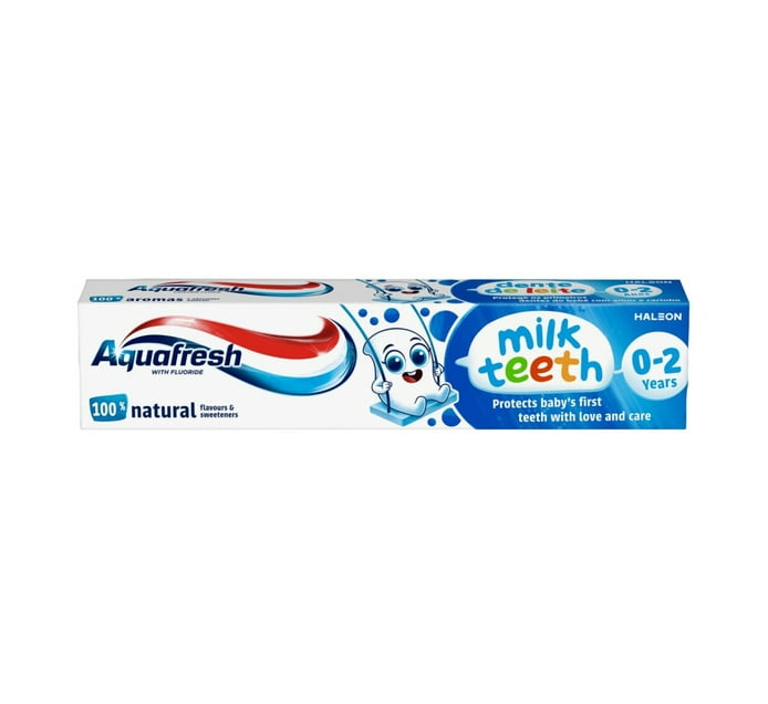 Buy Aquafresh Kids Toothpaste Milk Teeth (1 x 50ml) in Bulk | Makro ...