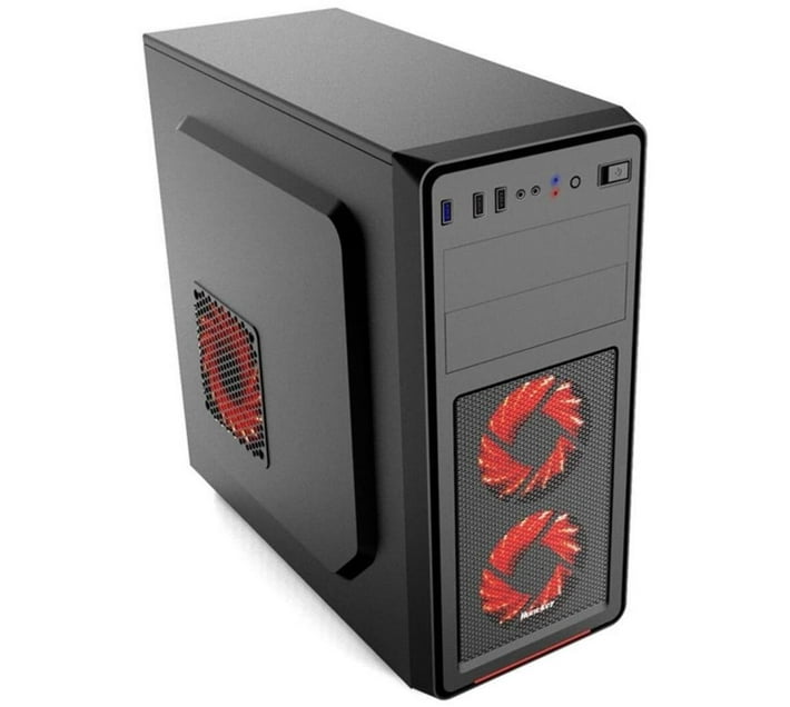 Someone’s in a Makro Huntkey Gaming Case Black Mood