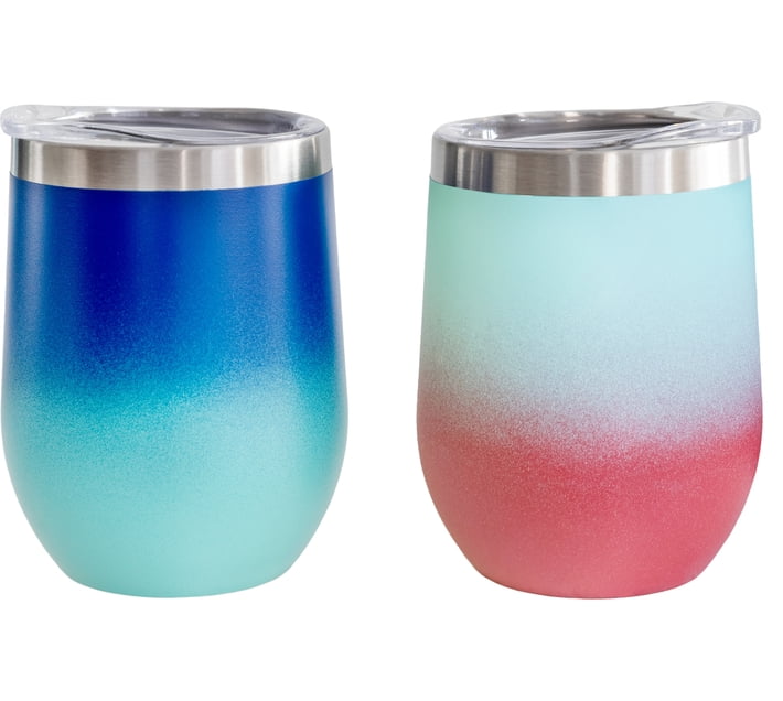 Glacier BERRY-SPLASH-MUGS-SET Stainless Steel Coffee Mug (350 L, Pack ...